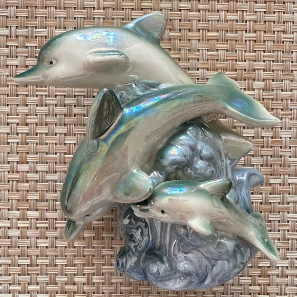 Vintage | Art | Ceramic Dolphin Figurine | Poshmark